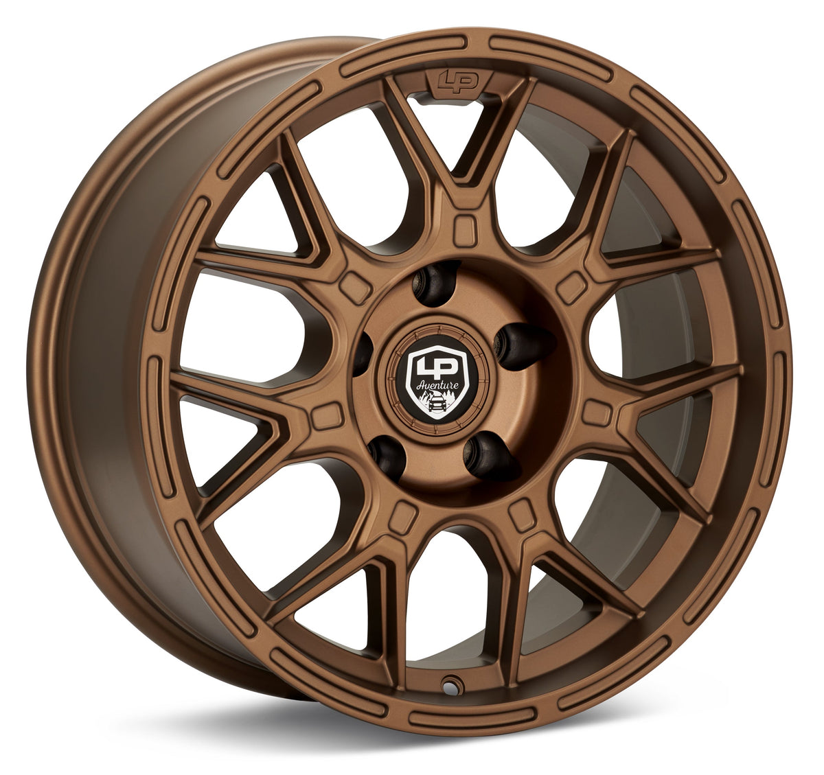 LP Aventure Wheels - LP8- 17x7.5 ET35 5x114.3 - Bronze – Lachute ...